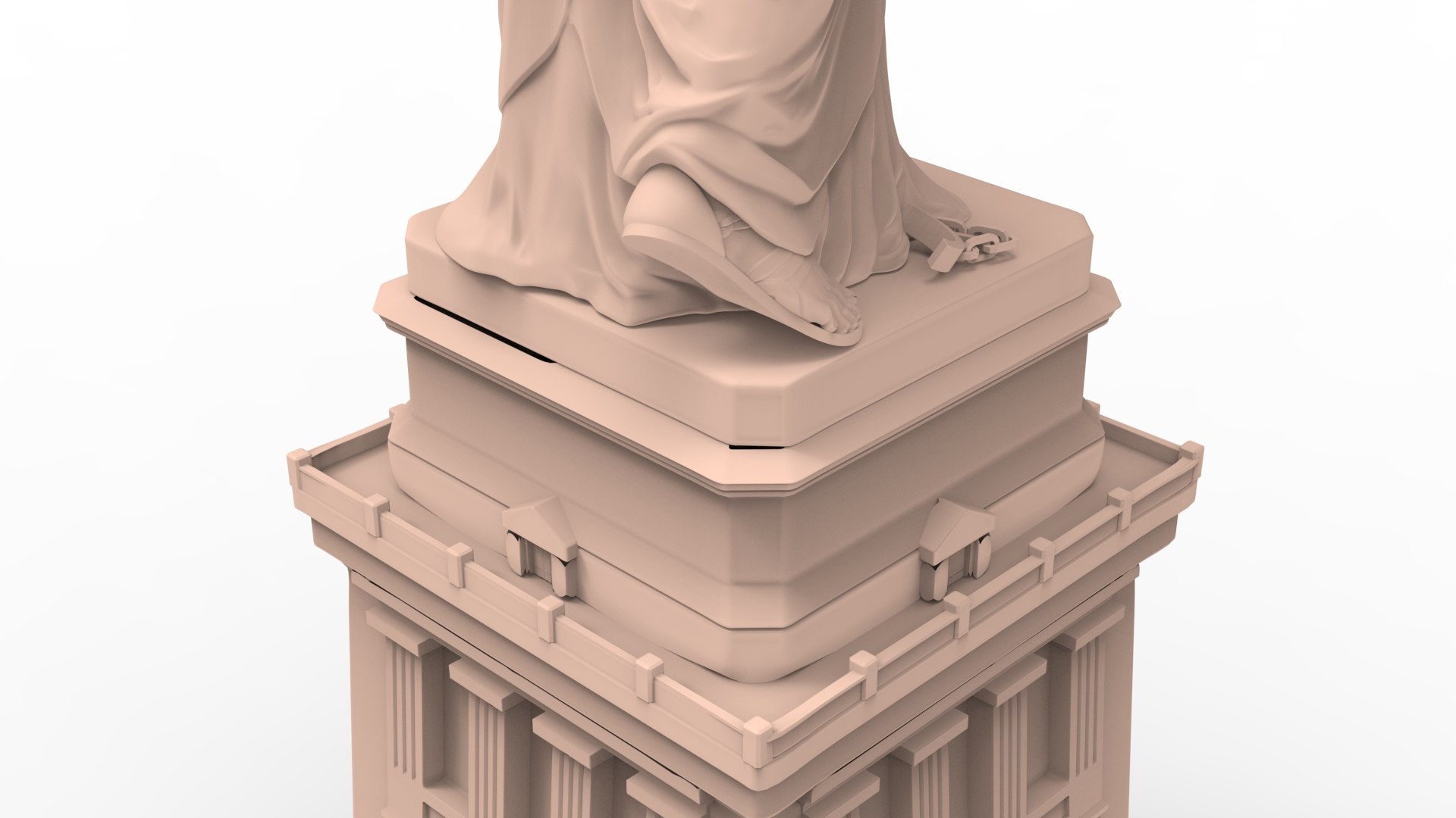 The Statue Of Liberty Model - TurboSquid 2147343