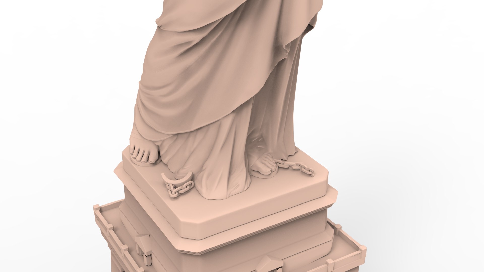 The Statue Of Liberty Model - TurboSquid 2147343
