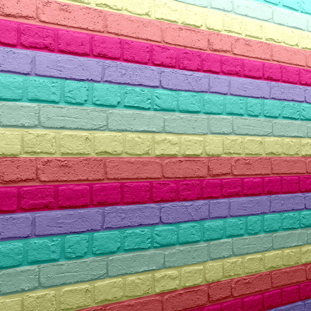 3d Bricks Wall