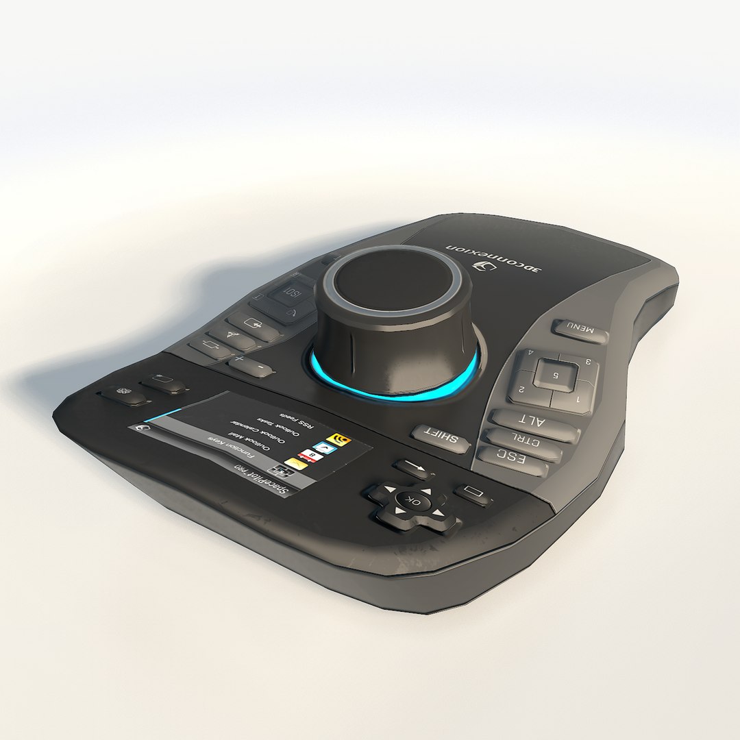 3dconnexion Space Pilot 3D Model | 1147022 | TurboSquid