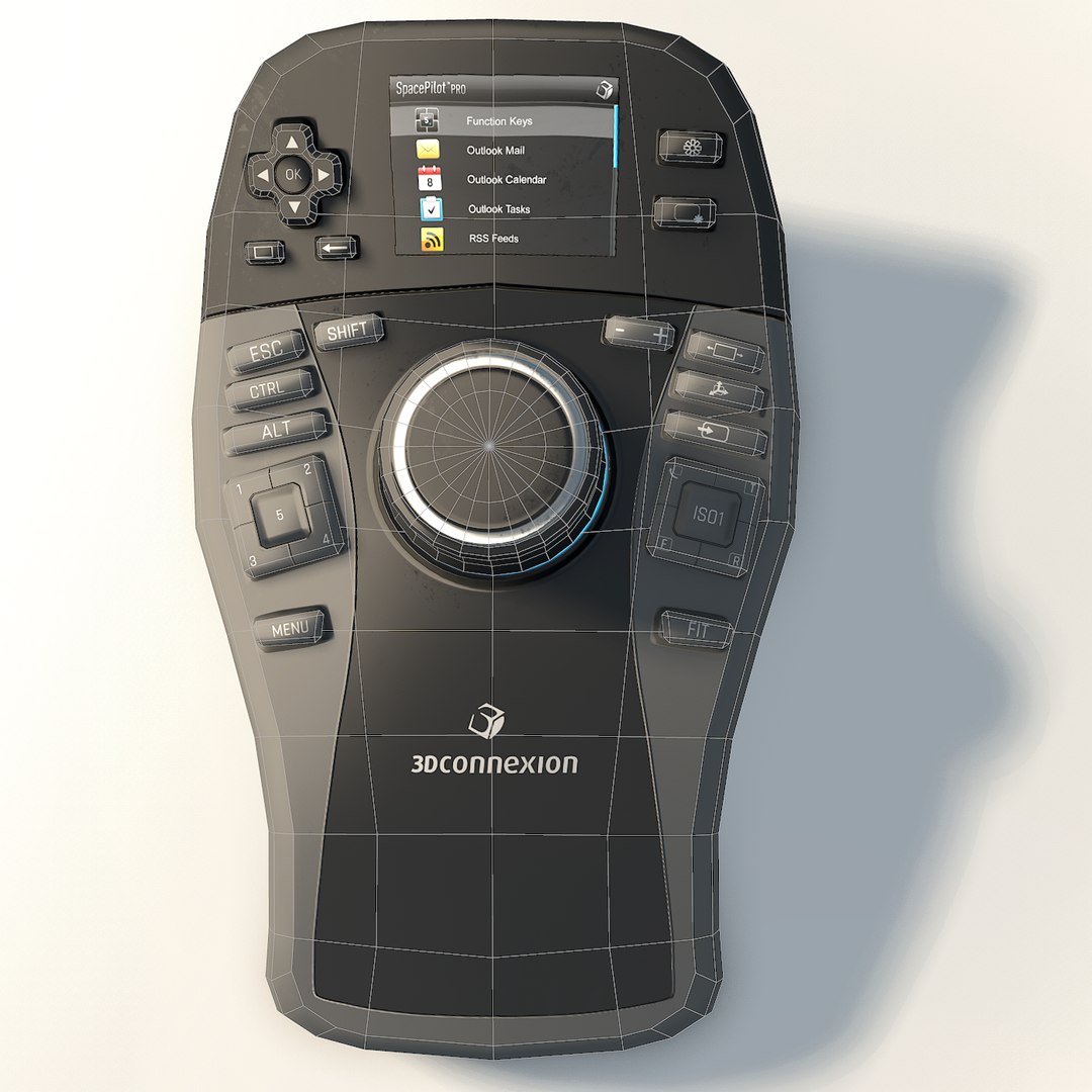3dconnexion Space Pilot 3D Model | 1147022 | TurboSquid