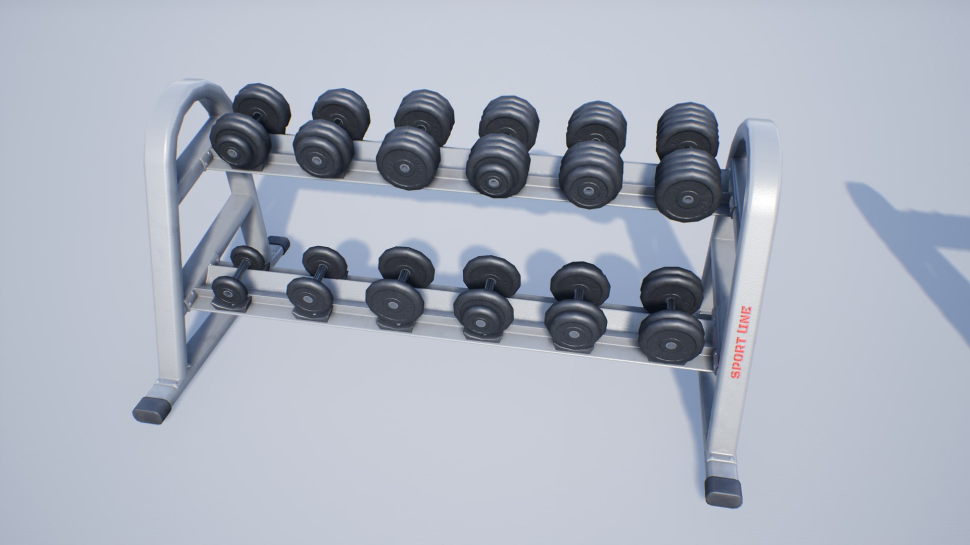 Dumbbell Rack Wallpaper