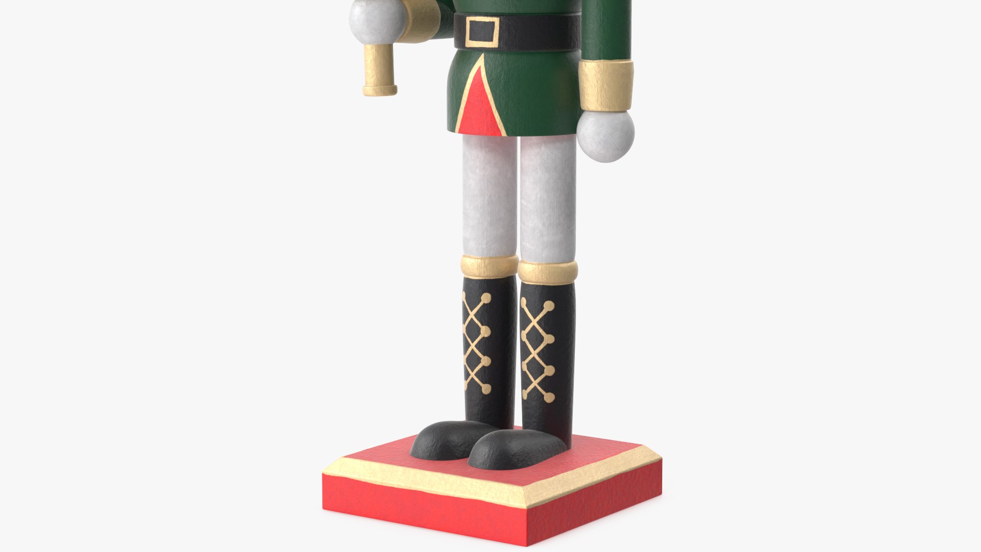 Christmas Nutcracker 2 With Black Fur 3D Model - TurboSquid 2278491