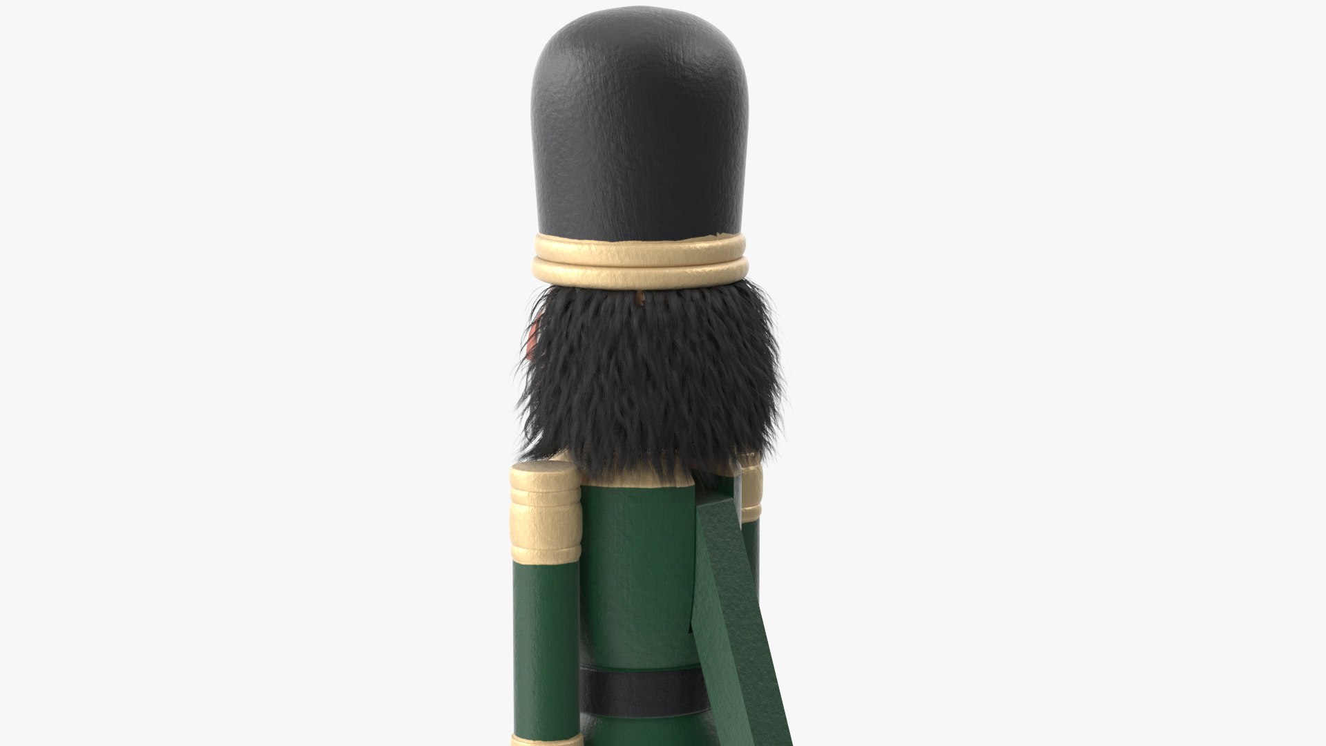 Christmas Nutcracker 2 With Black Fur 3D Model - TurboSquid 2278491