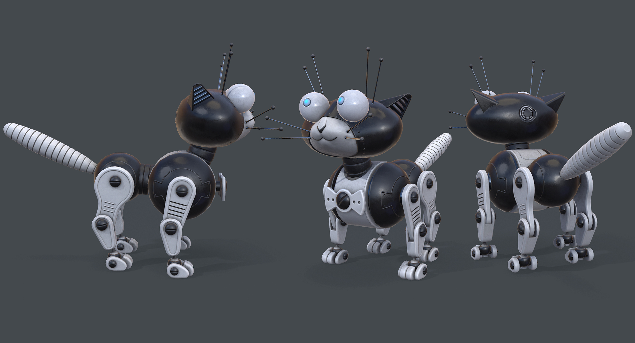 Cat robot 3D model - TurboSquid 1446887