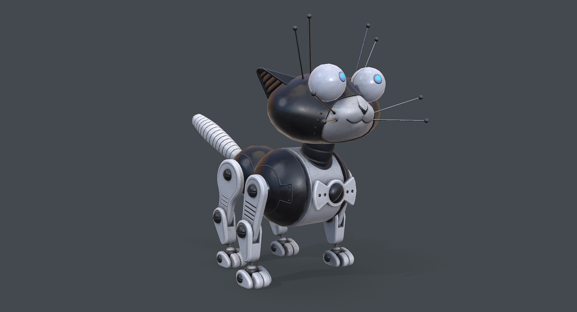 Cat Robot 3D Model - TurboSquid 1446887