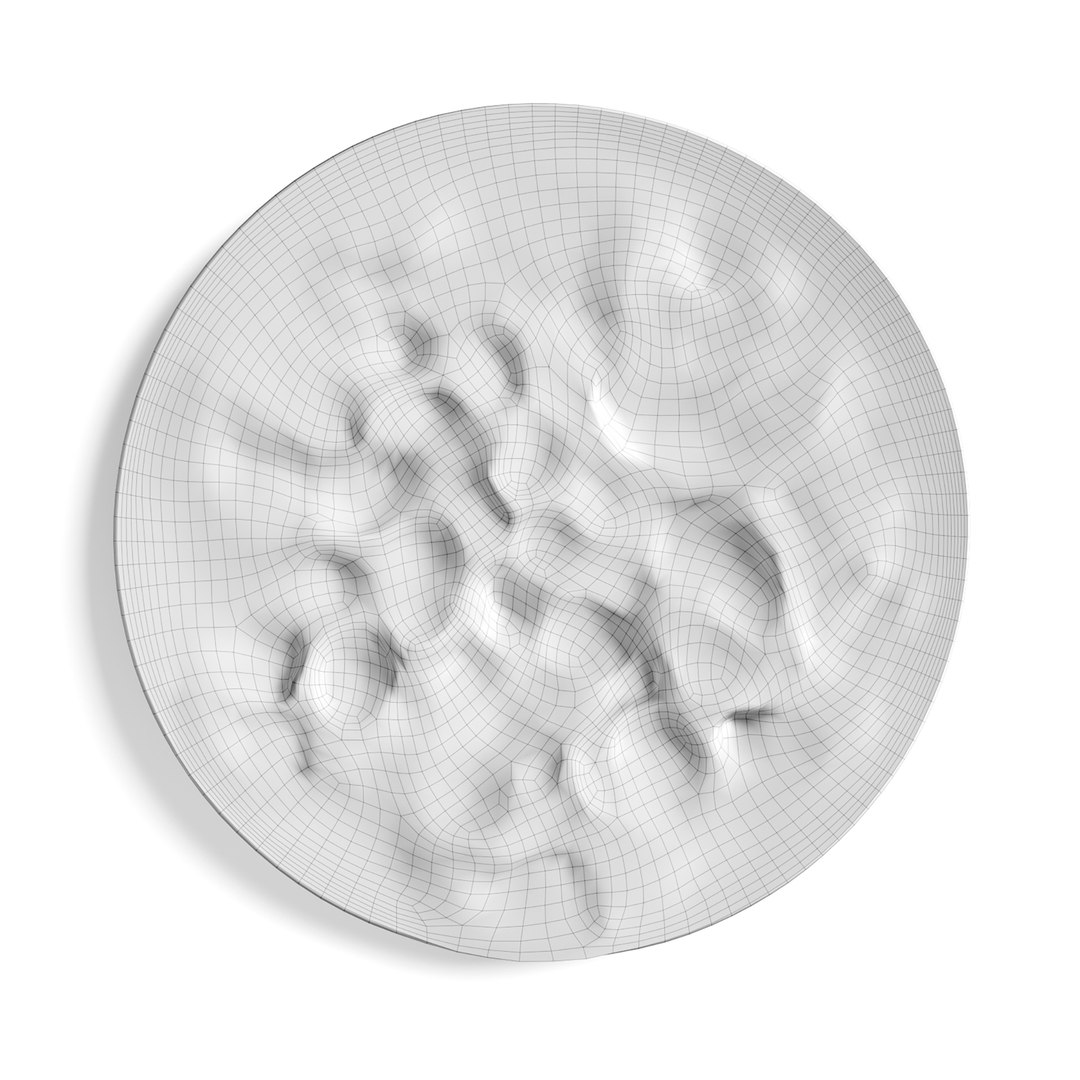 Round Wall Panel Astral Variation 3D Model - TurboSquid 1945485
