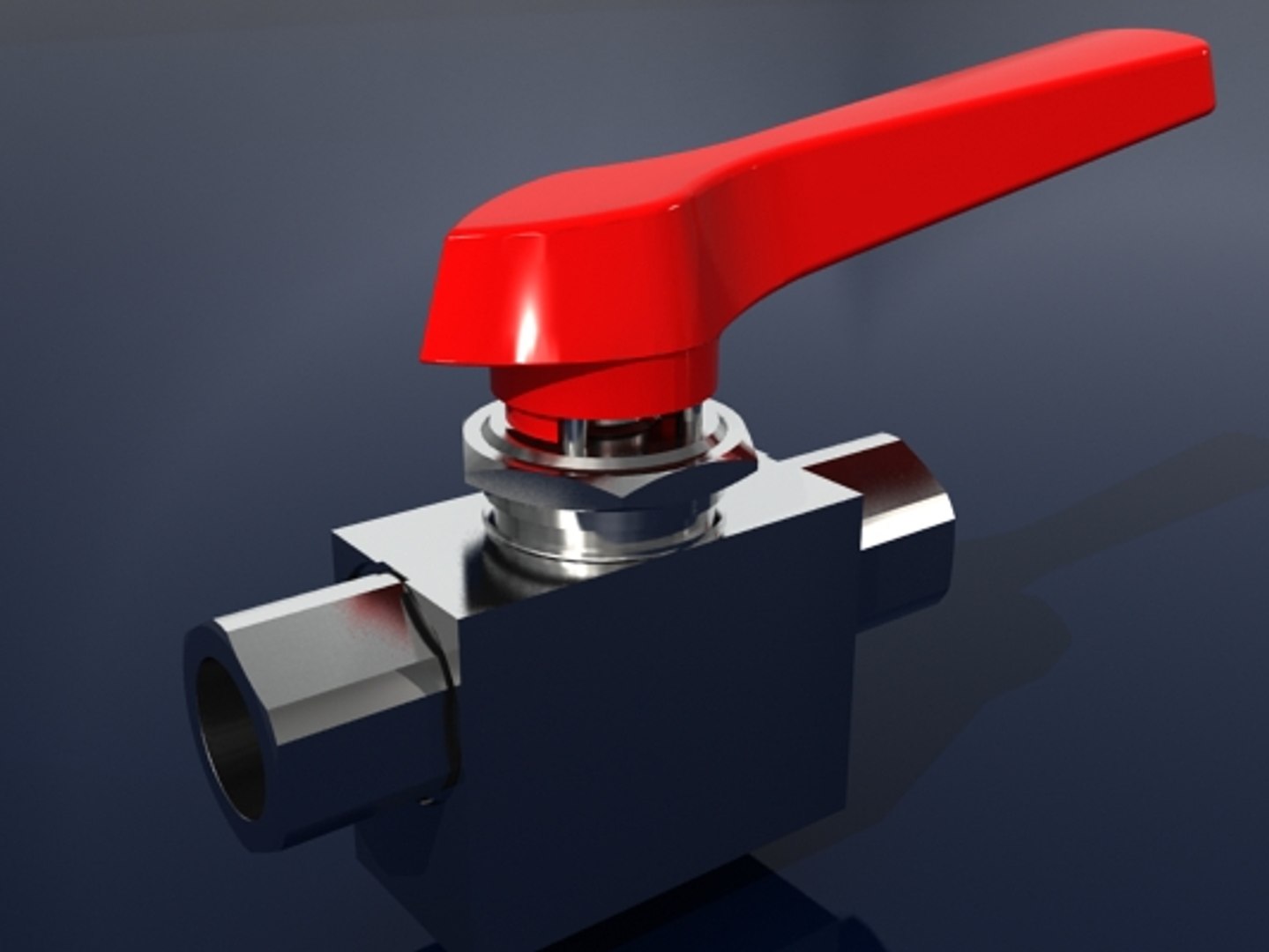 3d Model Of Valve