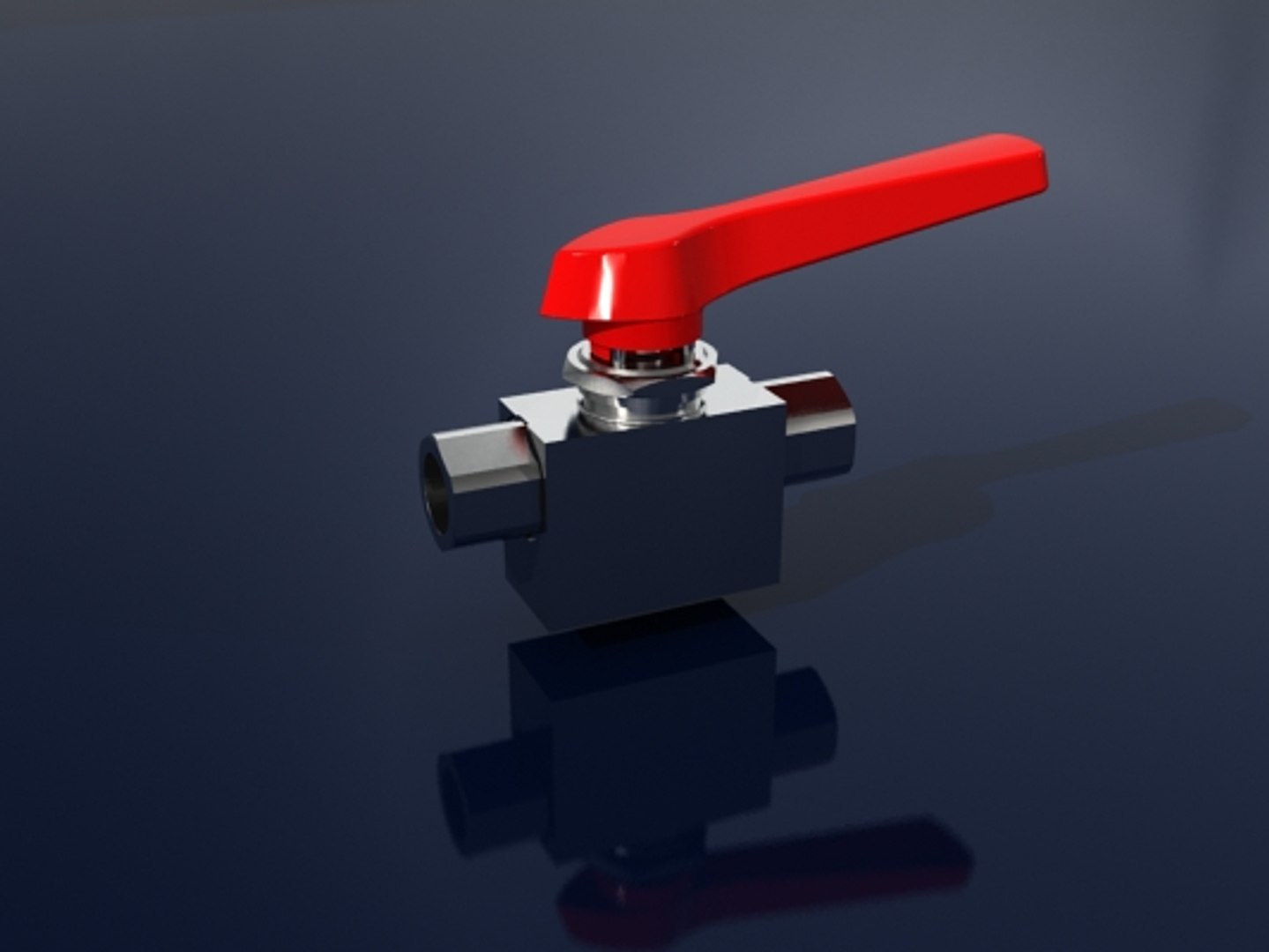 3d Model Of Valve