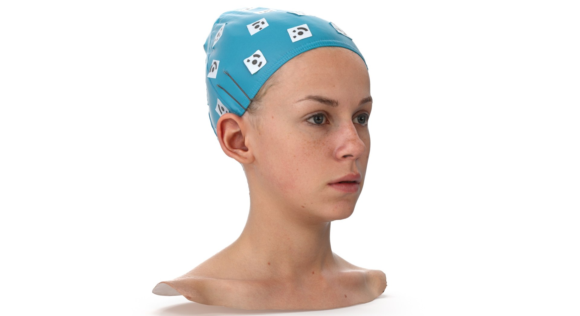 3D Model Rhea Human Head Lips - TurboSquid 1631063