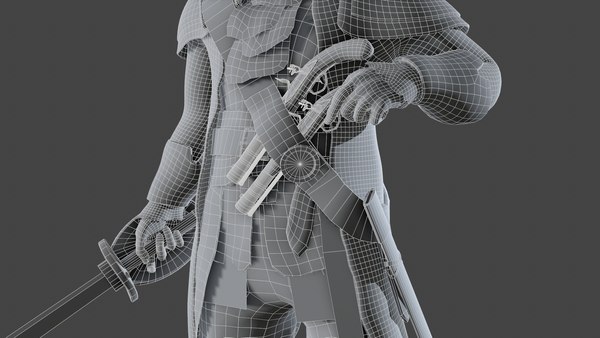 Captain pirate character 3D model - TurboSquid 1694424