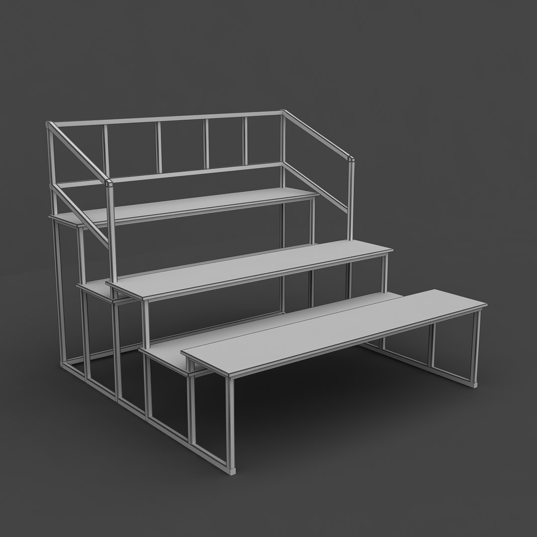 3D Model Substitutes Bench - TurboSquid 1328765