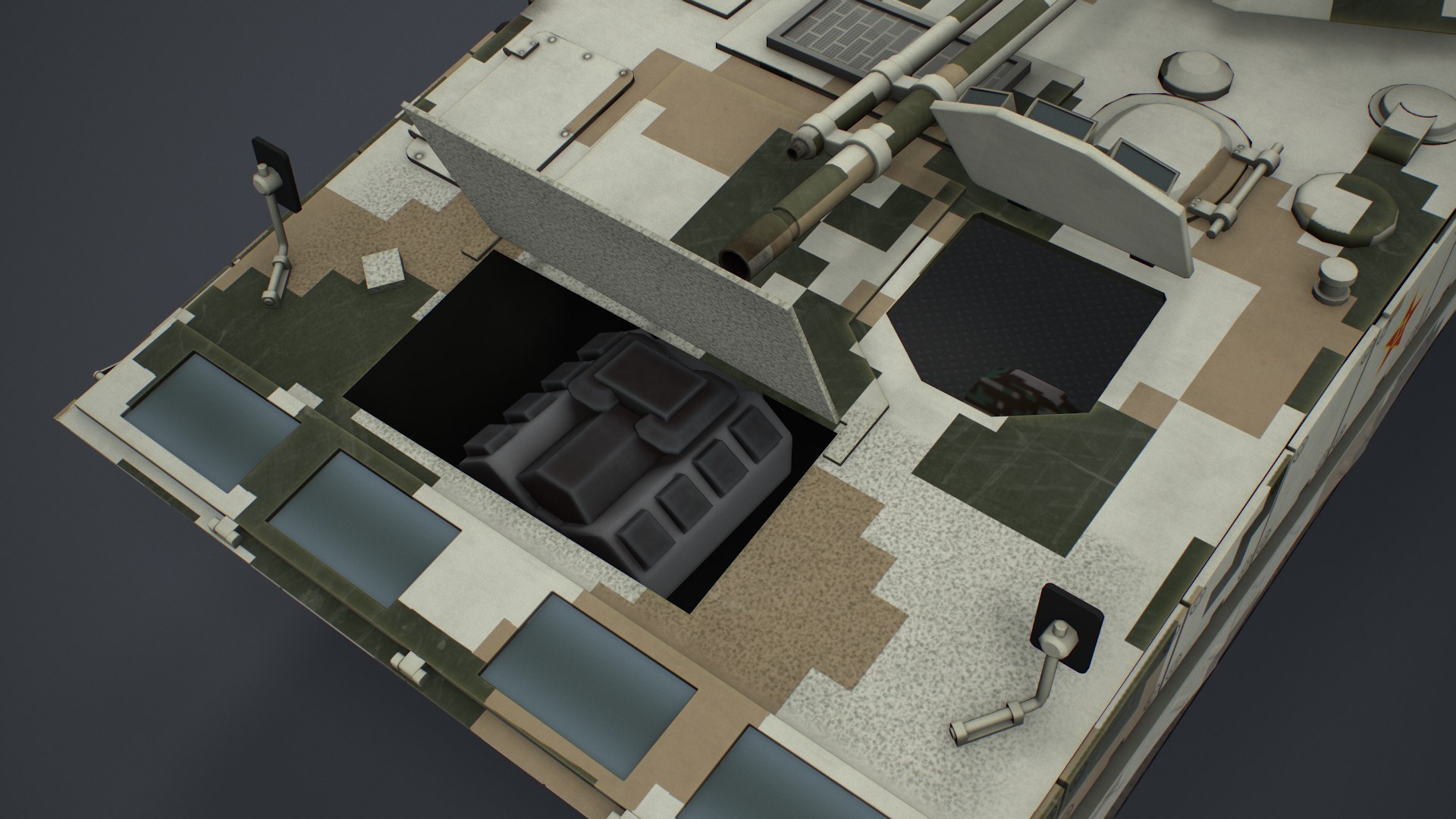 ZBD 04A 3D model - TurboSquid 1735756