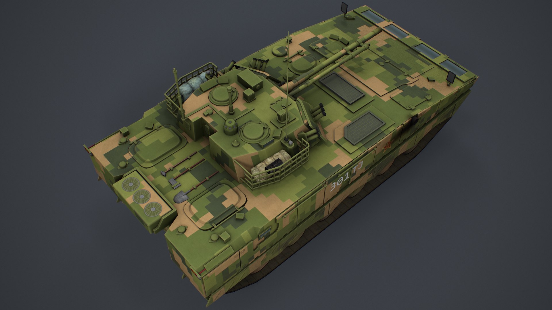 ZBD 04A 3D Model - TurboSquid 1735756