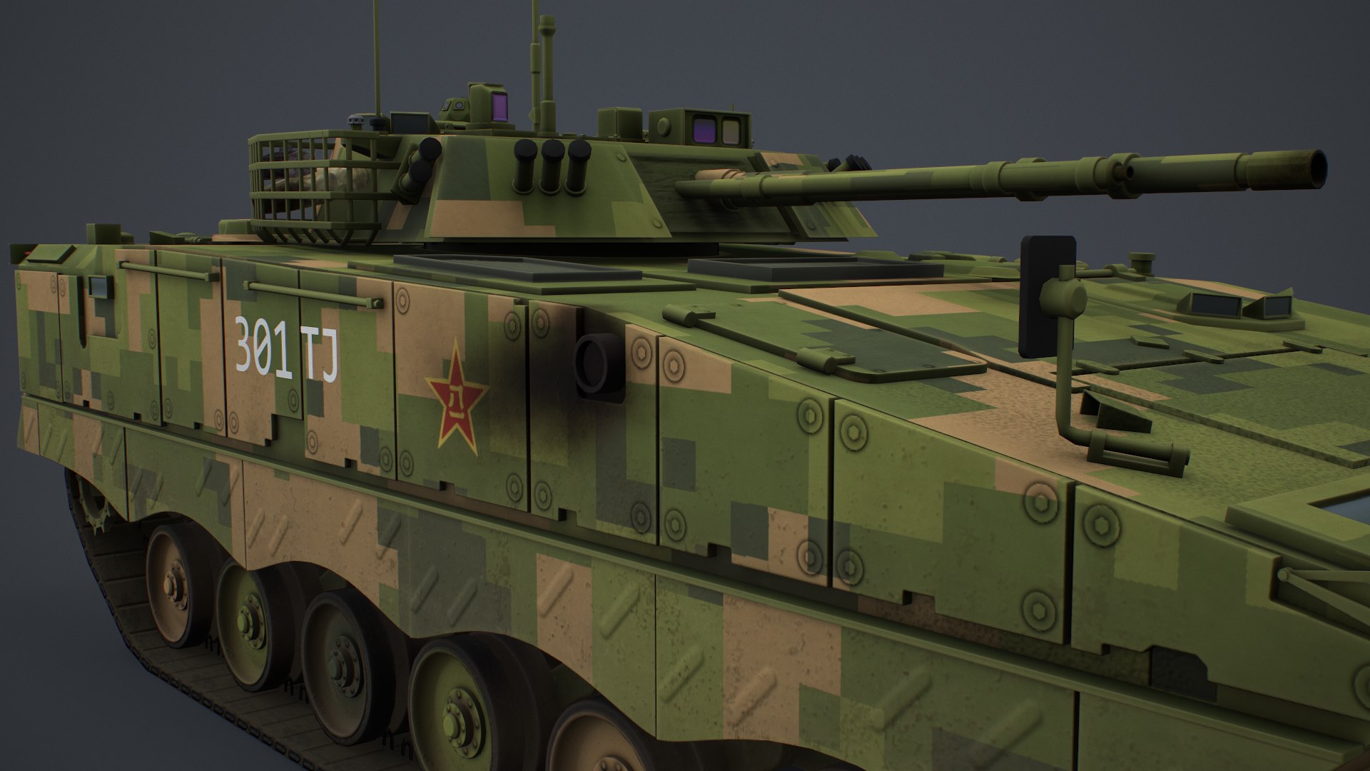 ZBD 04A 3D Model - TurboSquid 1735756