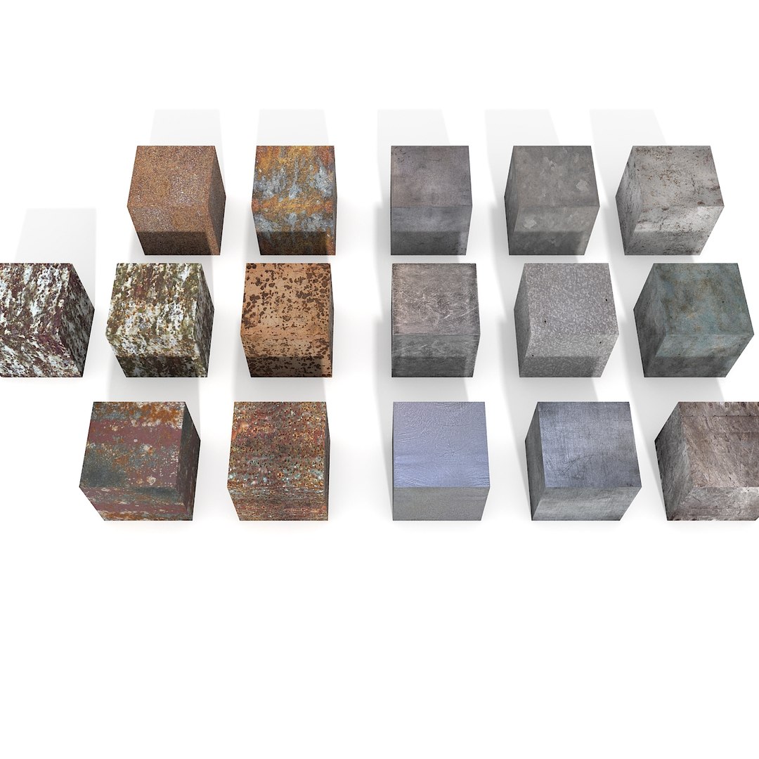 Rust Metal 3d 3ds