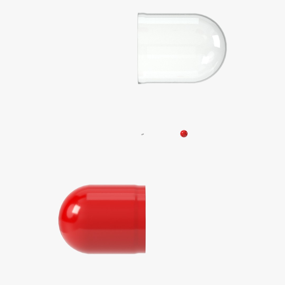 3D Capsule pill with 4K PBR tex and color variations - TurboSquid 1715665