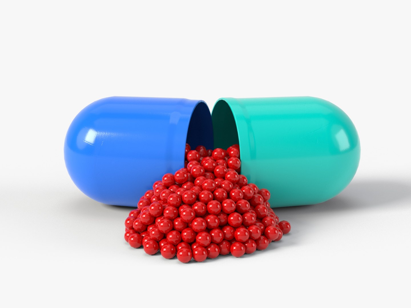 3D Capsule pill with 4K PBR tex and color variations - TurboSquid 1715665