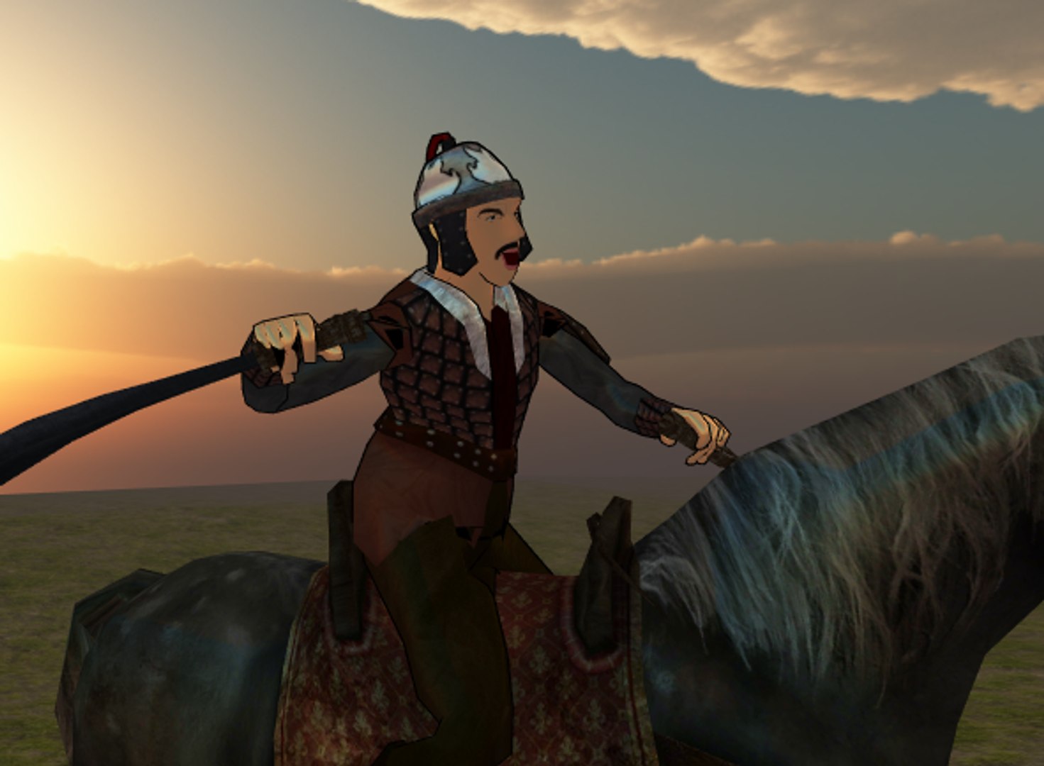 Turkish Old Solider 3d Model