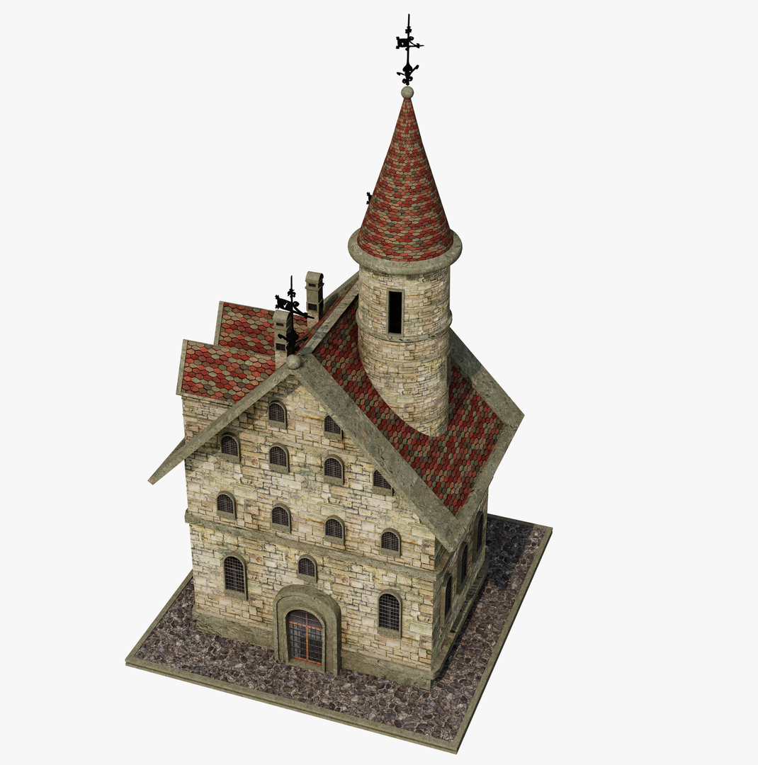 Free Free Old Building 3D model - TurboSquid 1929812