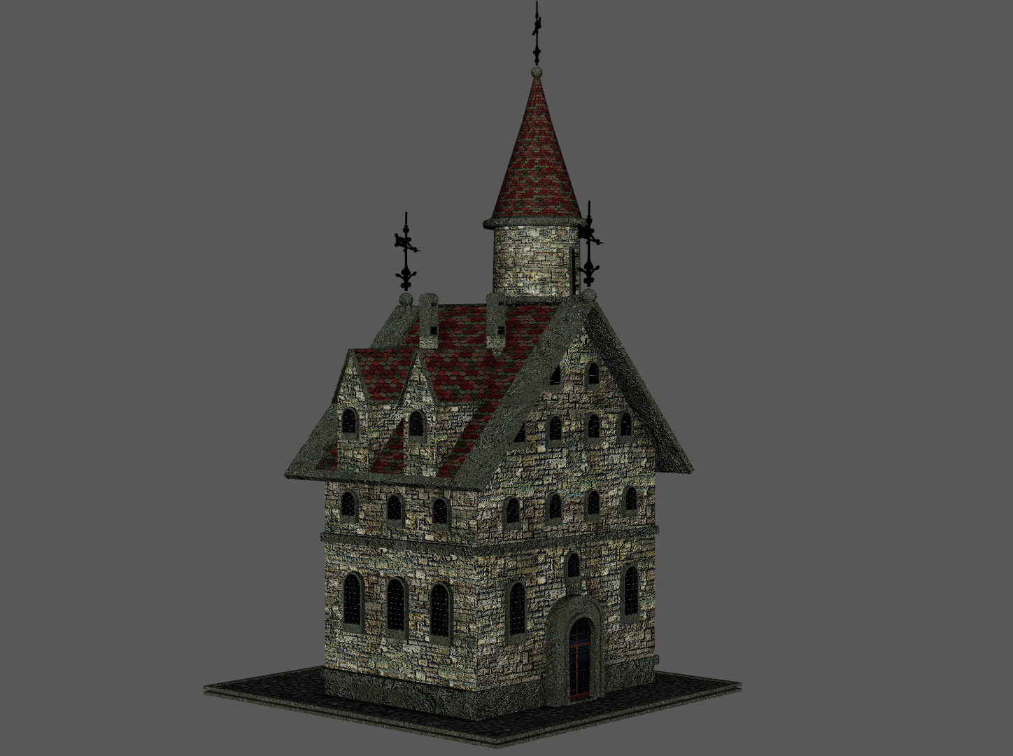 Free Free Old Building 3D model - TurboSquid 1929812