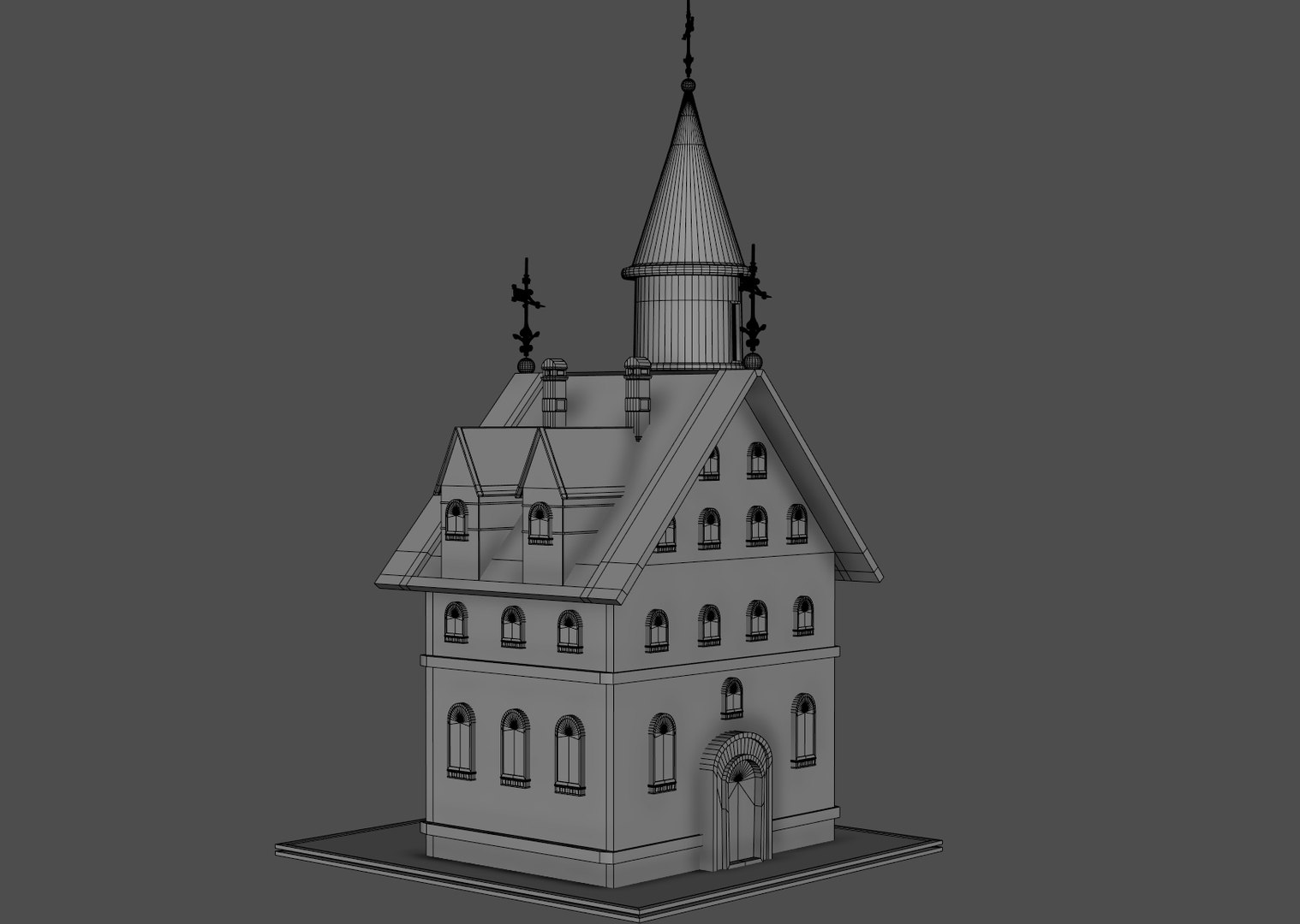 Free Free Old Building 3D Model - TurboSquid 1929812