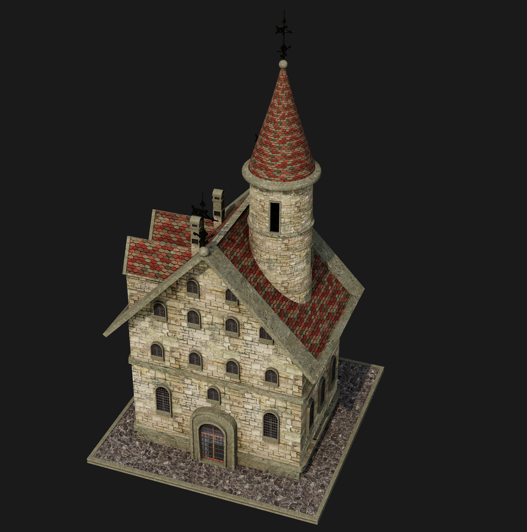 Free Free Old Building 3D model - TurboSquid 1929812
