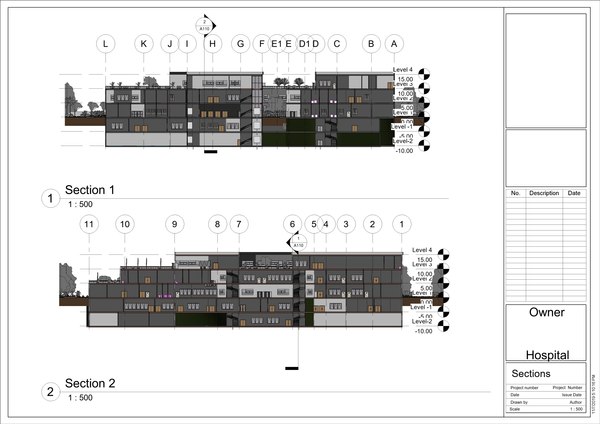 modelo 3d Hospital Revit - TurboSquid 1469141