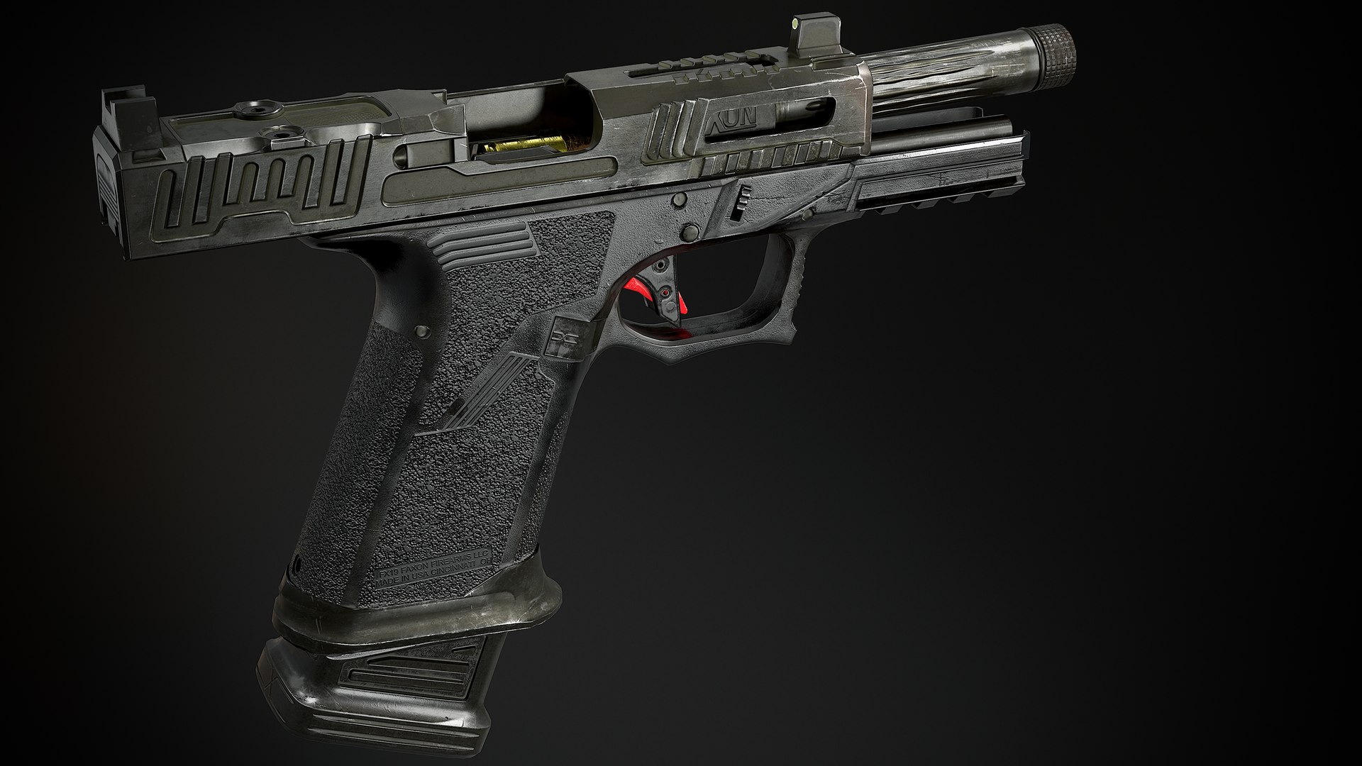 3D Faxon Fx-19 Hellfire - TurboSquid 1579726