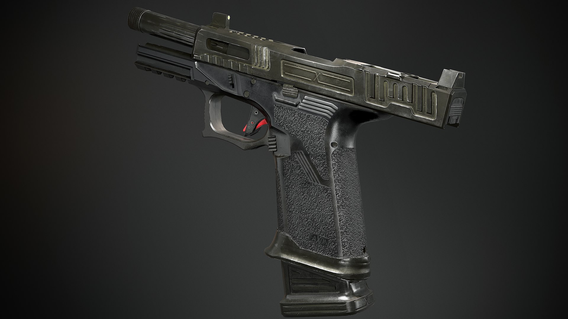 3D Faxon Fx-19 Hellfire - TurboSquid 1579726