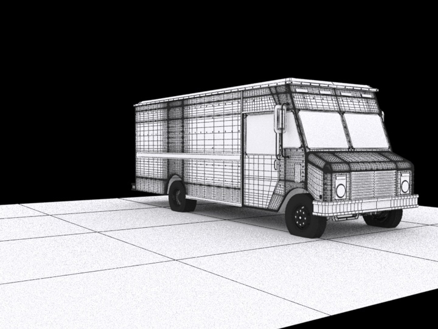 3D Model Step Van | 1146658 | TurboSquid