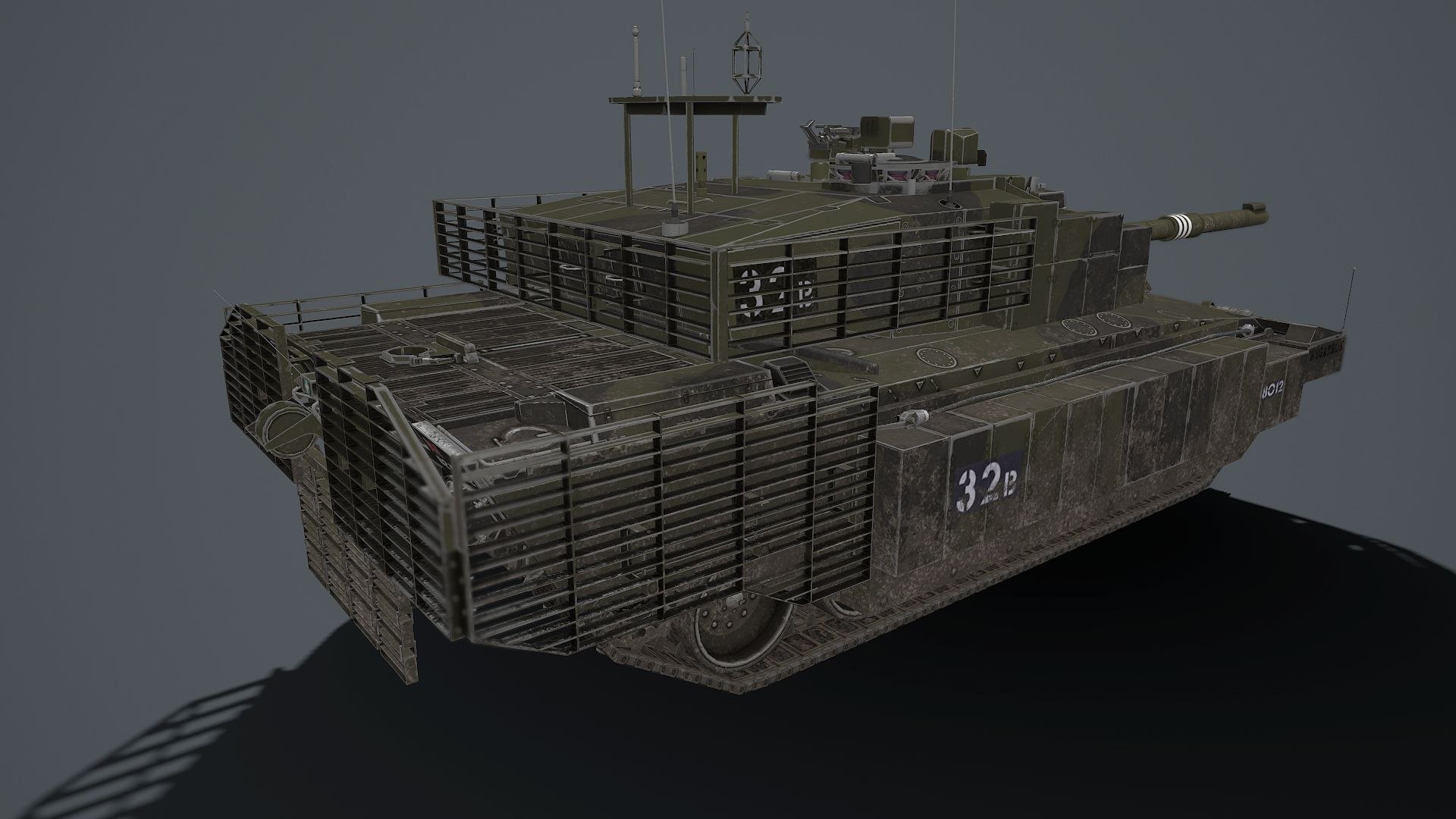 3D Challenger 2 Model - TurboSquid 1430319