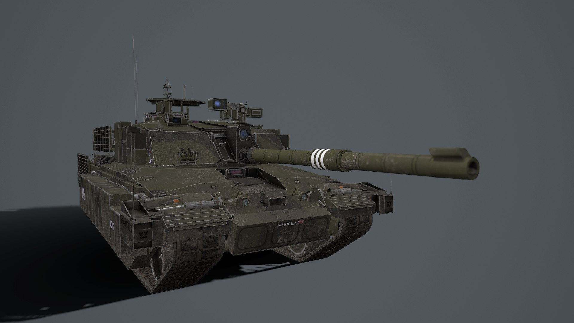 3D Challenger 2 Model - TurboSquid 1430319
