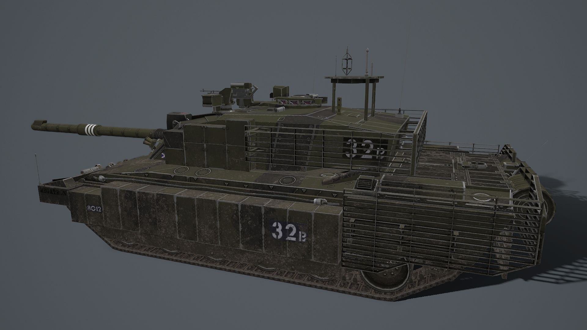 3D Challenger 2 Model - TurboSquid 1430319
