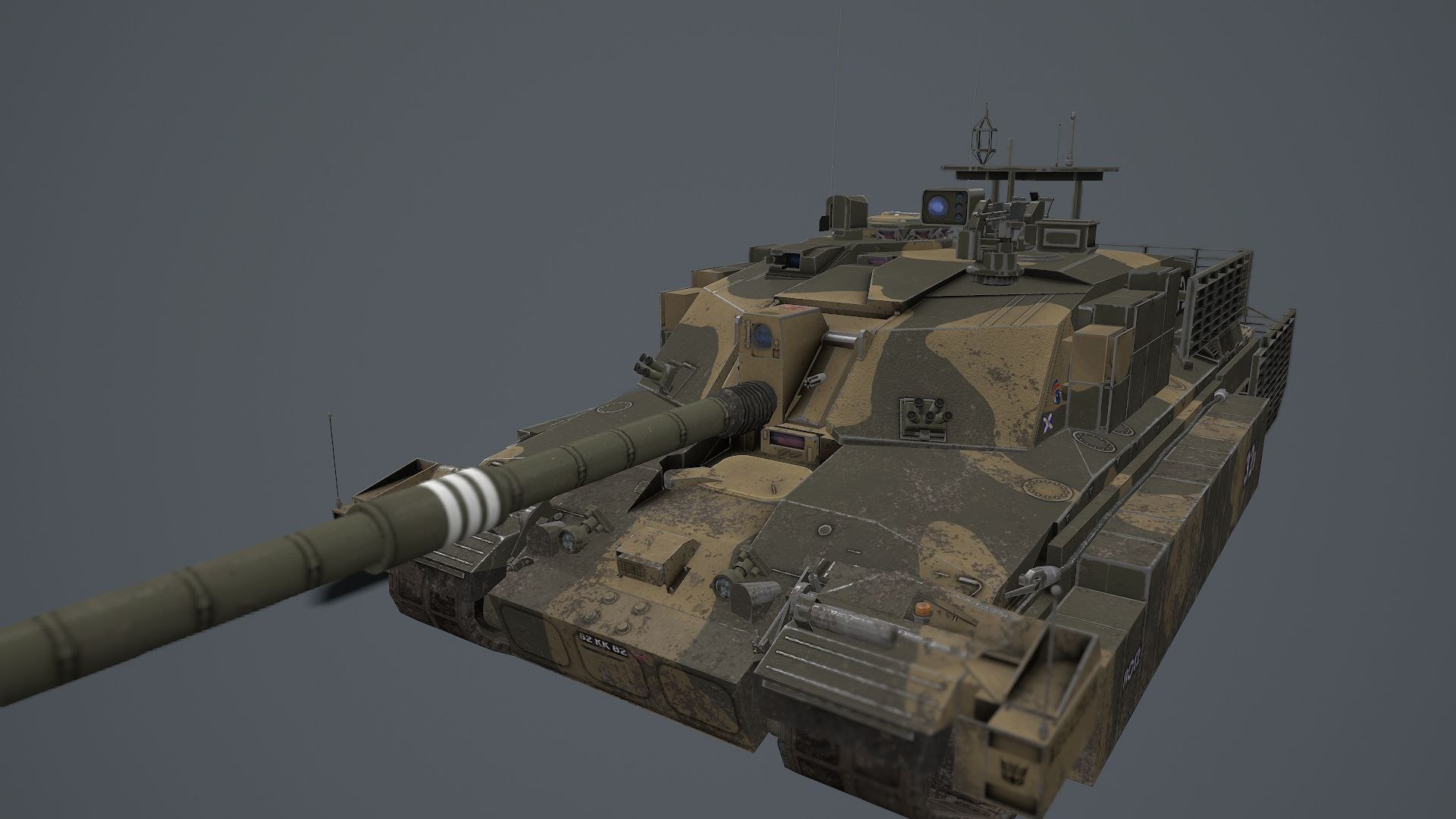 3D Challenger 2 Model - TurboSquid 1430319