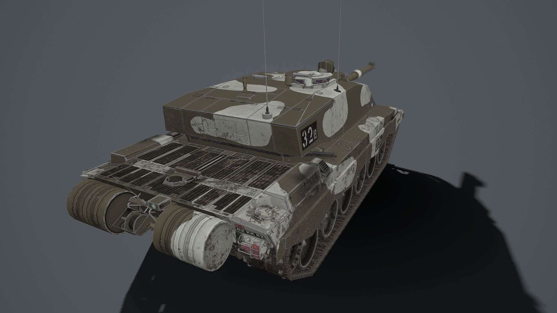 3D Challenger 2 Model - TurboSquid 1430319