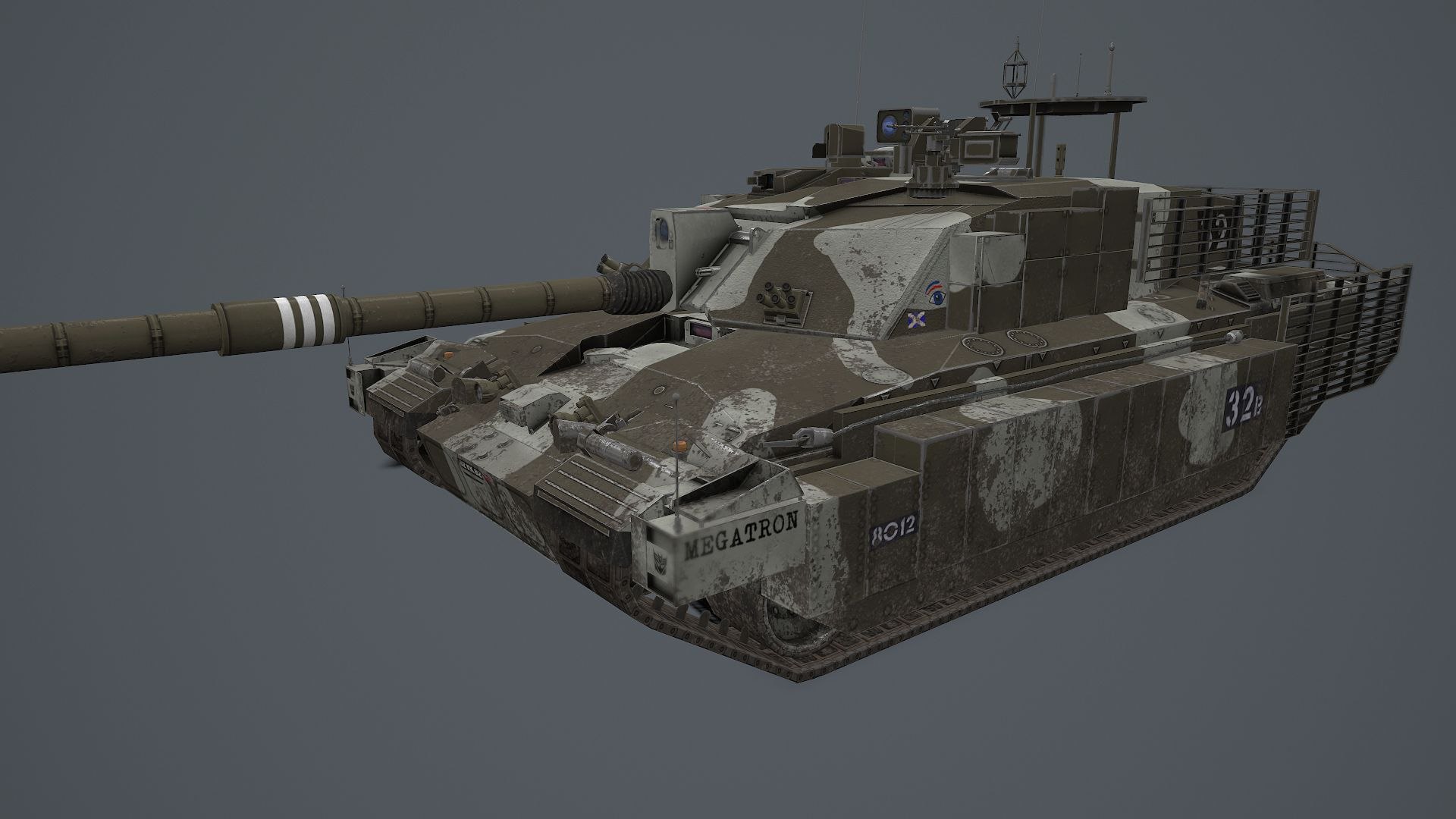 3D Challenger 2 Model - TurboSquid 1430319