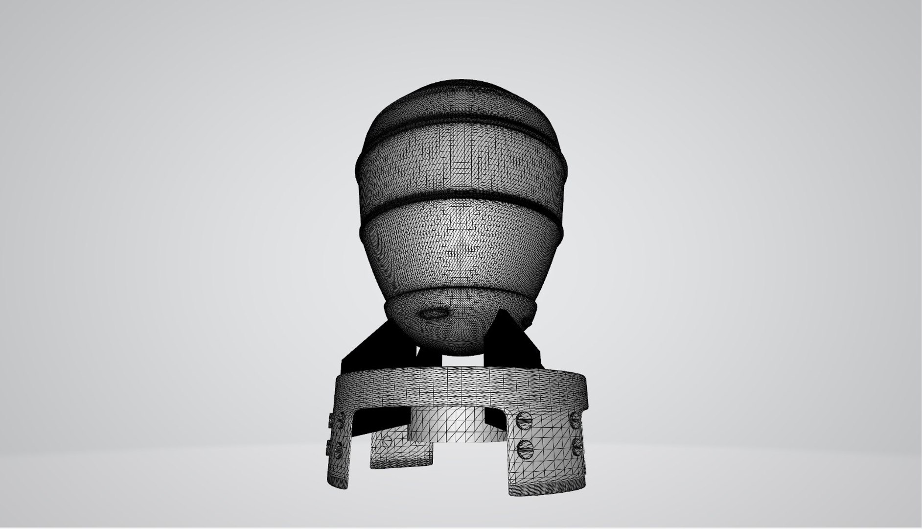 3D Fat Man Bomb Fallout - TurboSquid 1535220