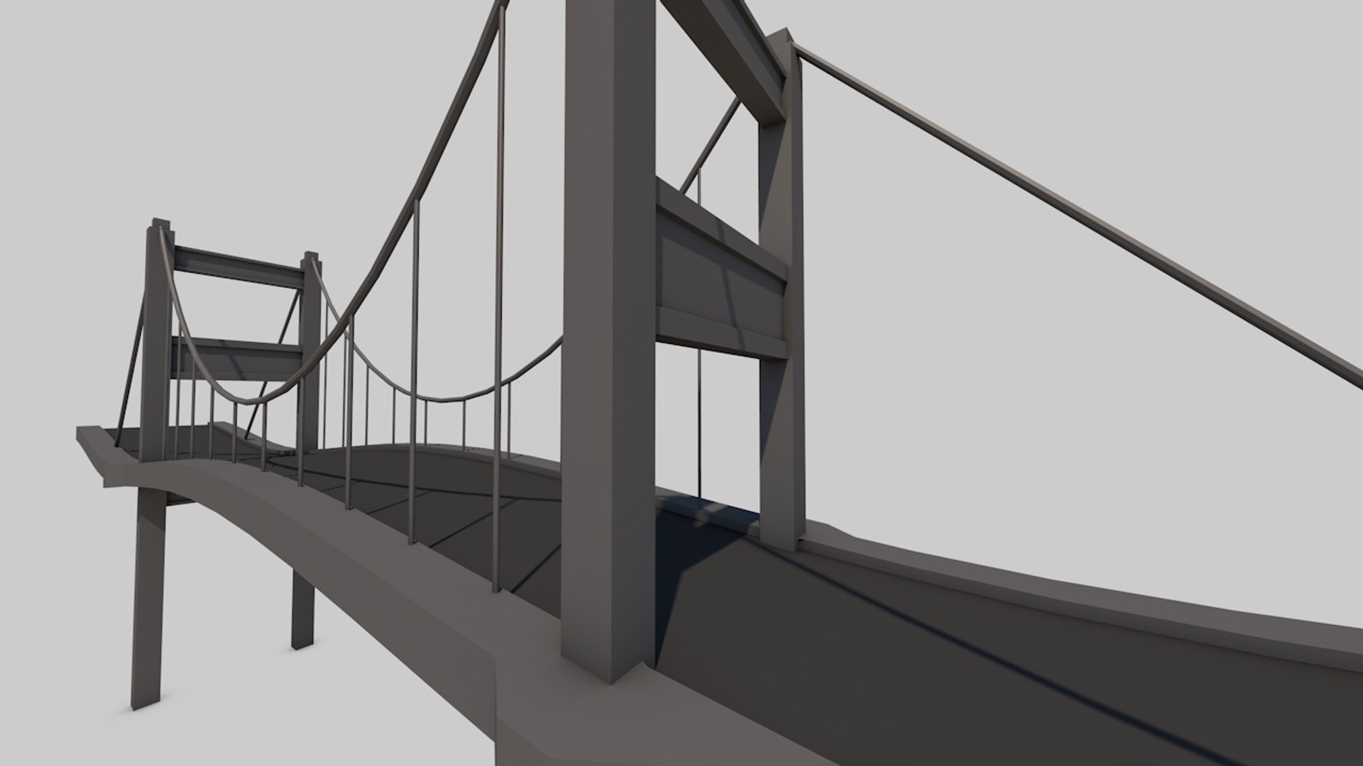 3D istanbul bridge model - TurboSquid 1410391