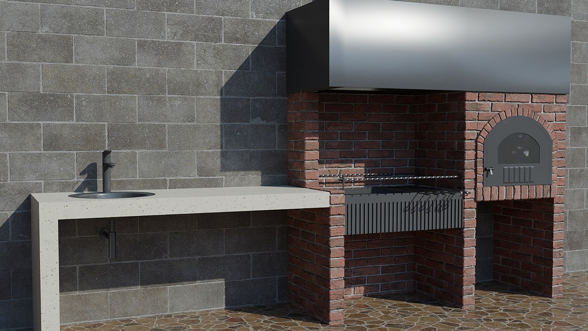 Barbecue Grill Model - TurboSquid 1698351