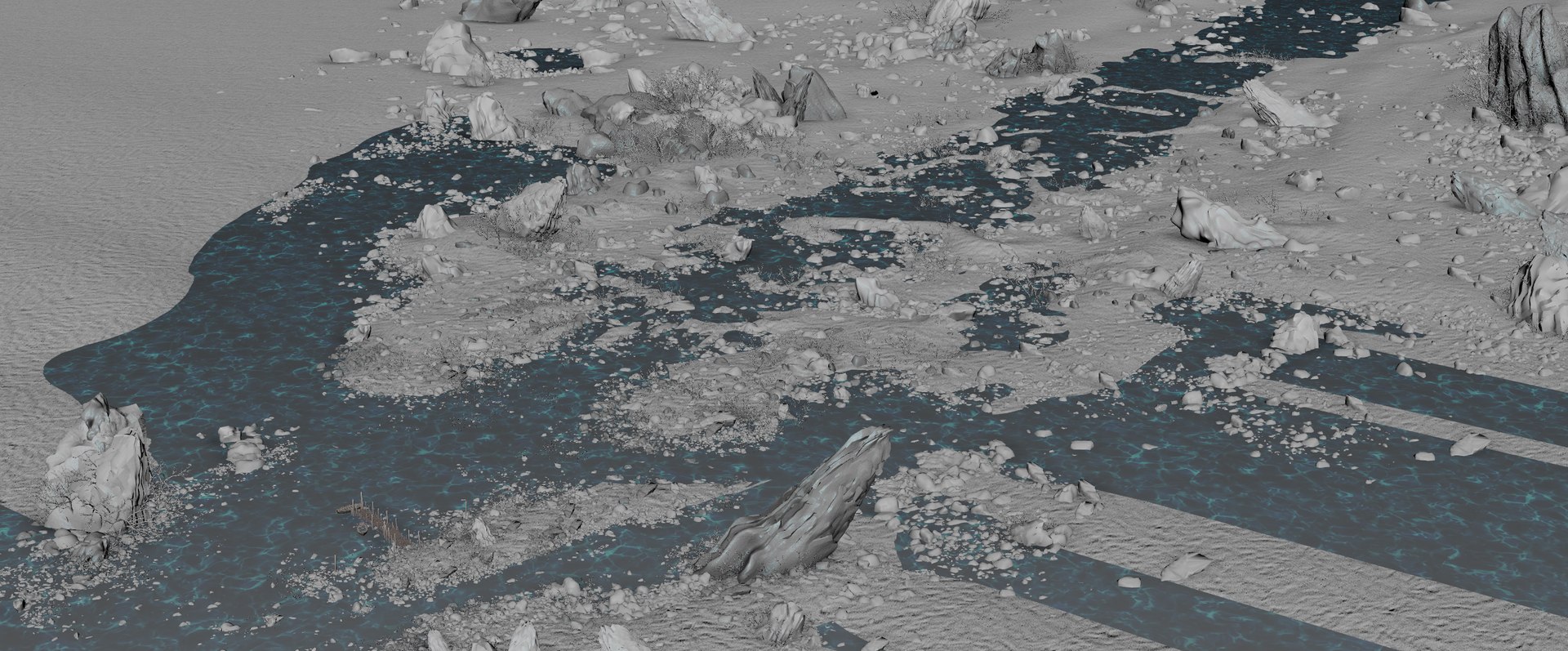 3D Fantasy Arctic Cave model - TurboSquid 1961653
