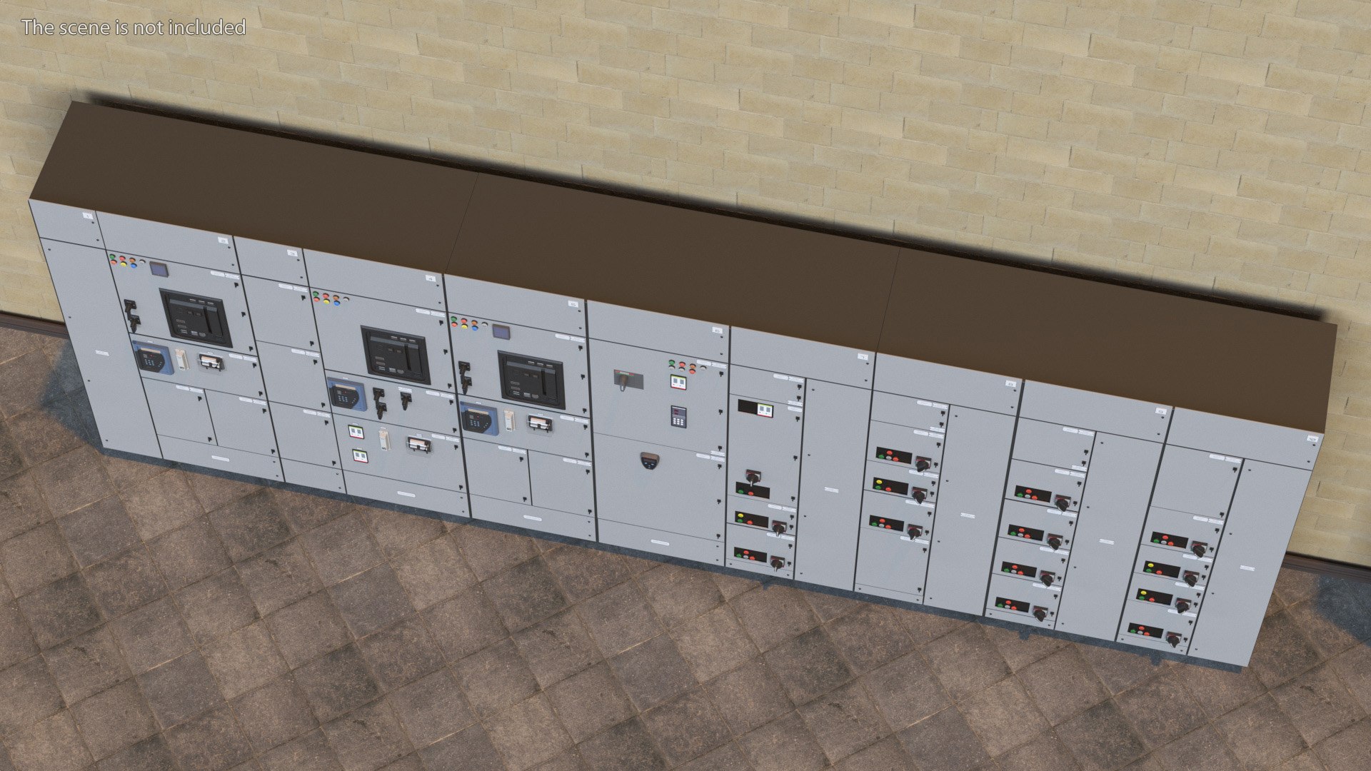 3D Electrical Panel Board Model - TurboSquid 1974329