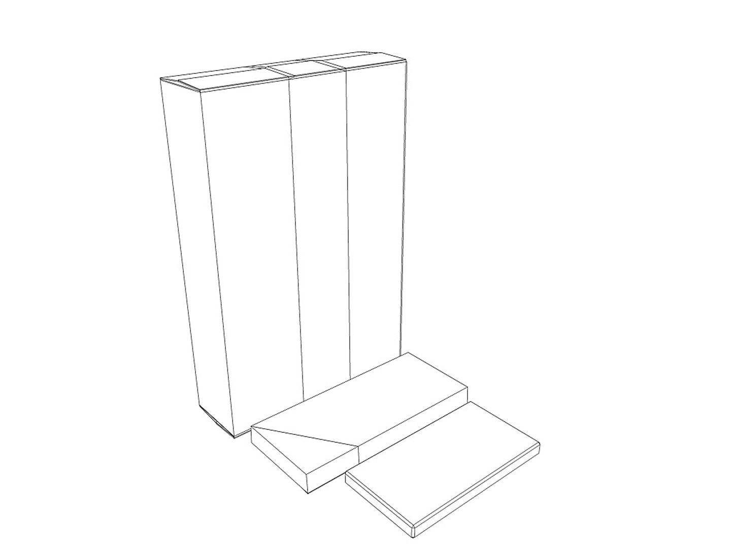 3d Model Cereal Box
