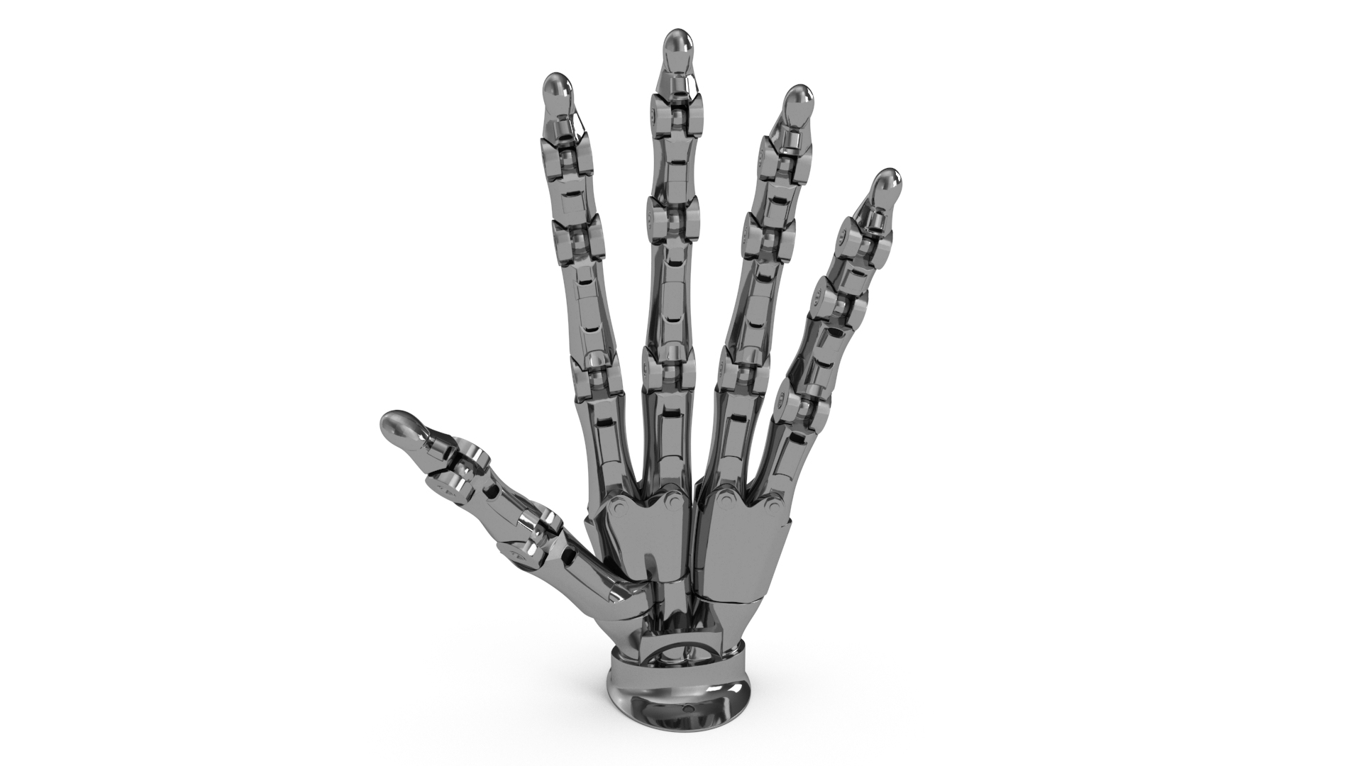 3D Robotic Arm Silver - TurboSquid 2234448