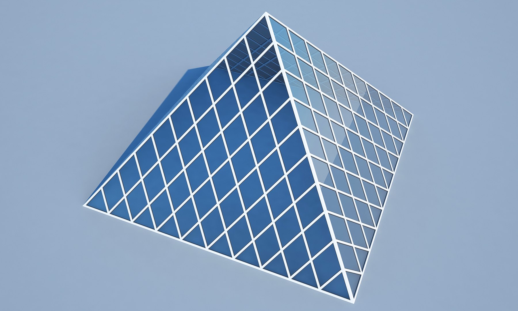 3D Model Pyramid Structure - TurboSquid 1603965