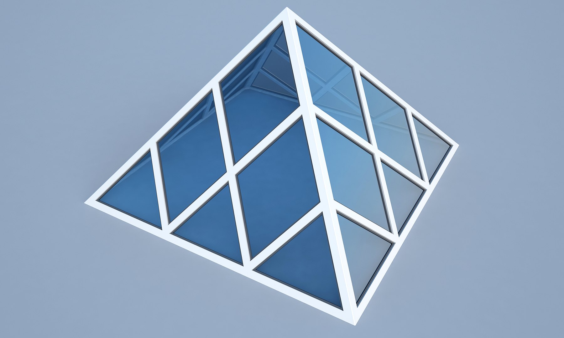 3D Model Pyramid Structure - TurboSquid 1603965