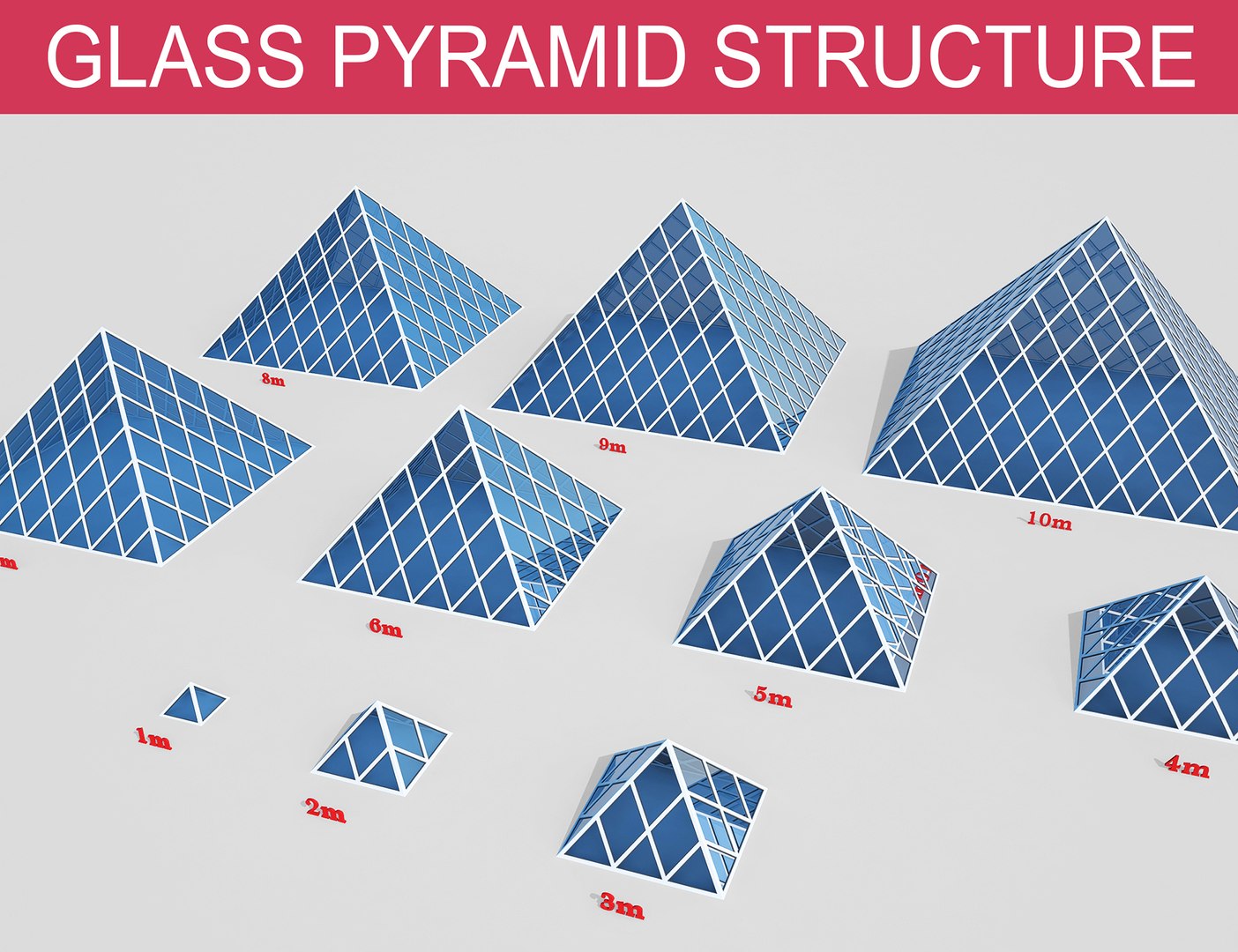3D Model Pyramid Structure - TurboSquid 1603965