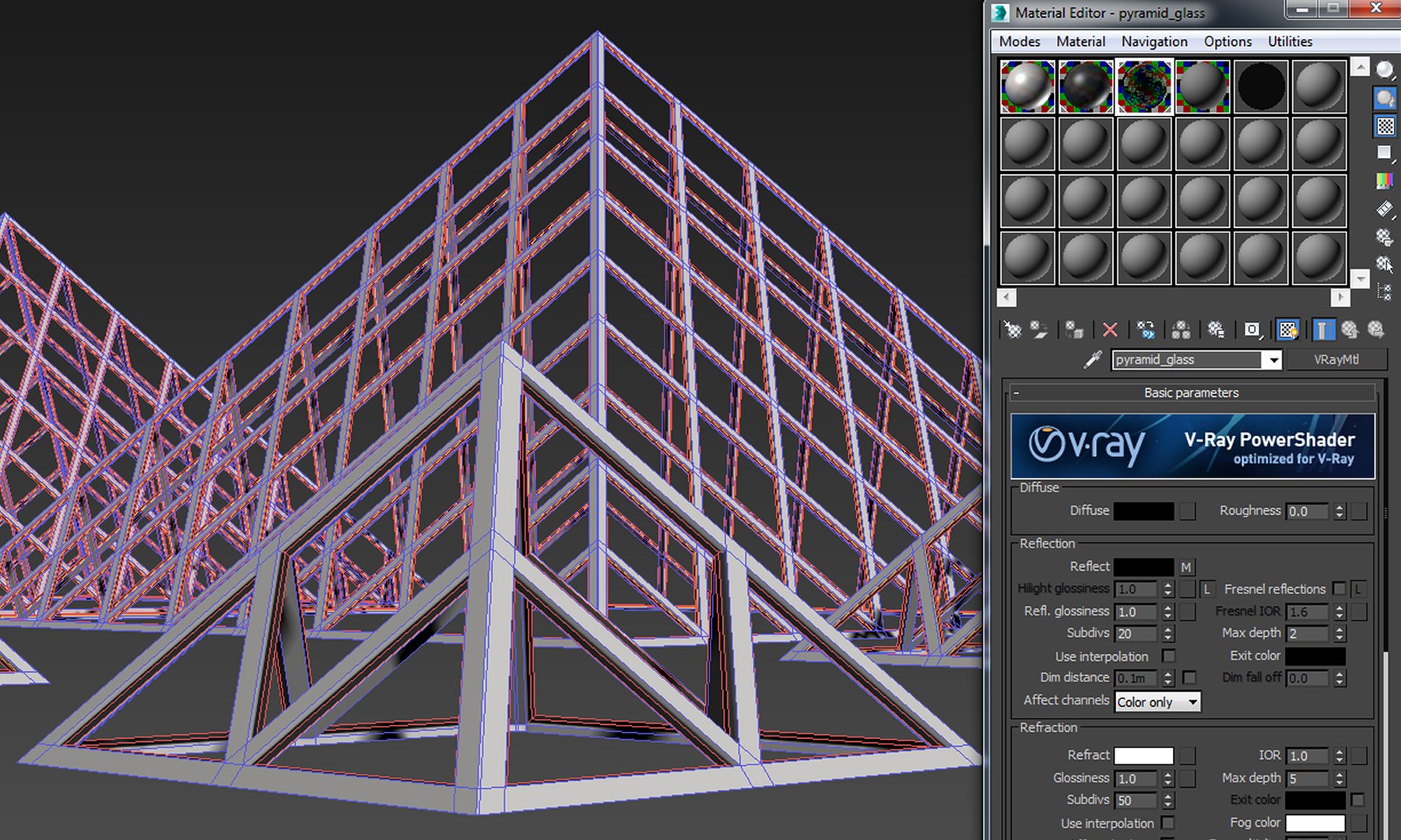 3D Model Pyramid Structure - TurboSquid 1603965