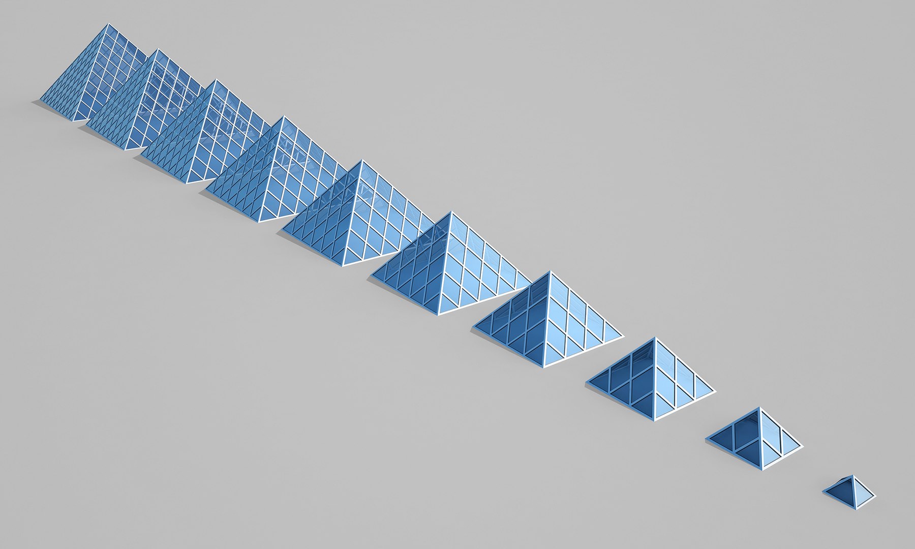3D Model Pyramid Structure - TurboSquid 1603965
