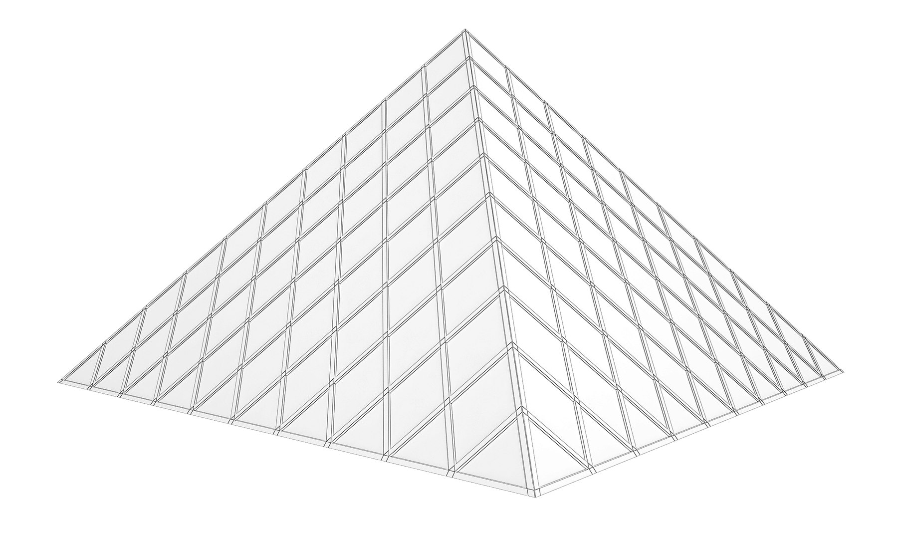 3D Model Pyramid Structure - TurboSquid 1603965